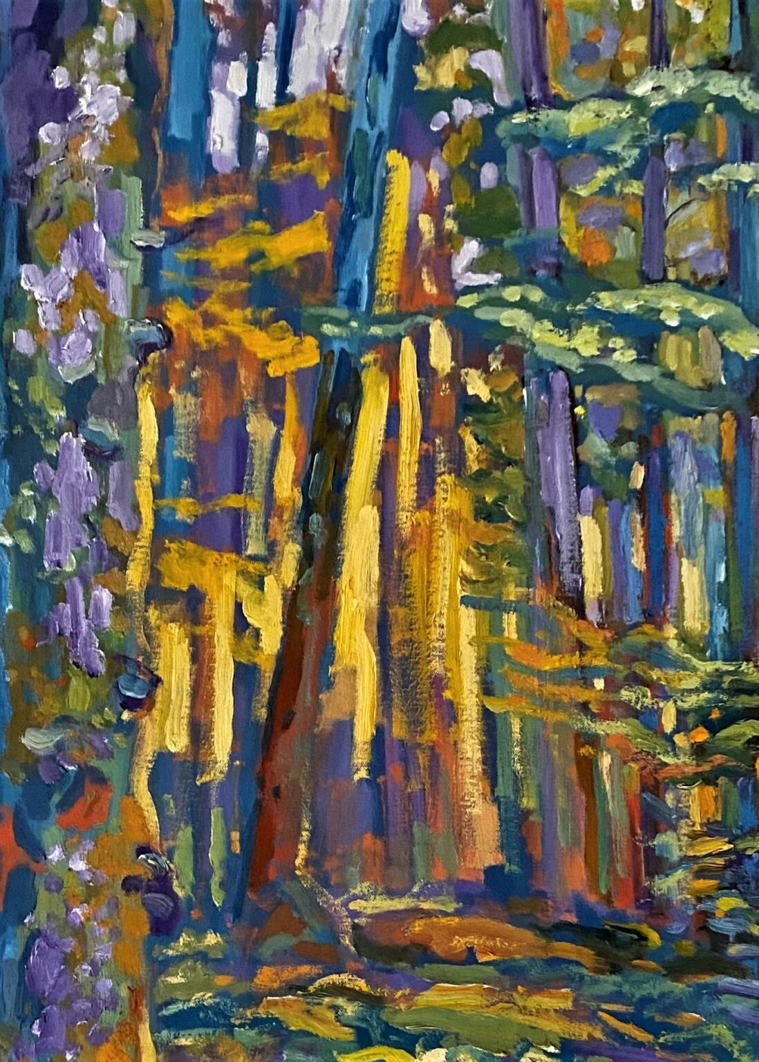 Untitled large forest light - Andy Kimmel